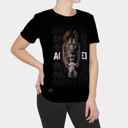 Camiseta Baby Look Agnus Dei